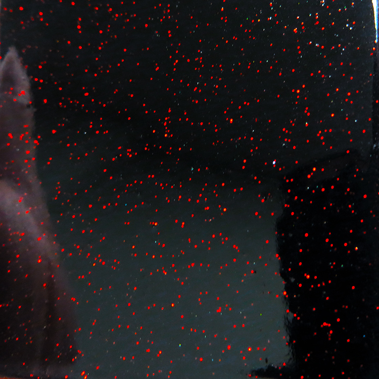 Black Fire red Flake | All Powder Paints®