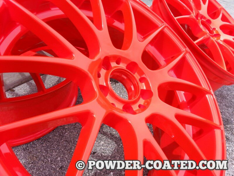 Luminous Neon Red | All Powder Paints®