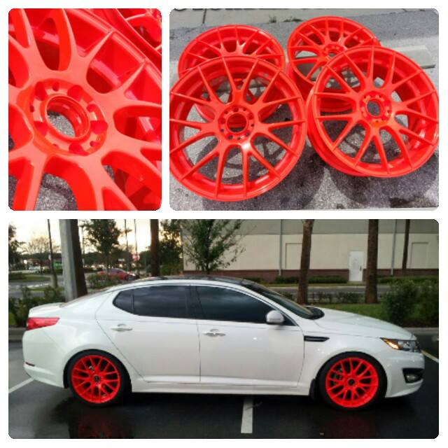 Luminous Neon Red | All Powder Paints®