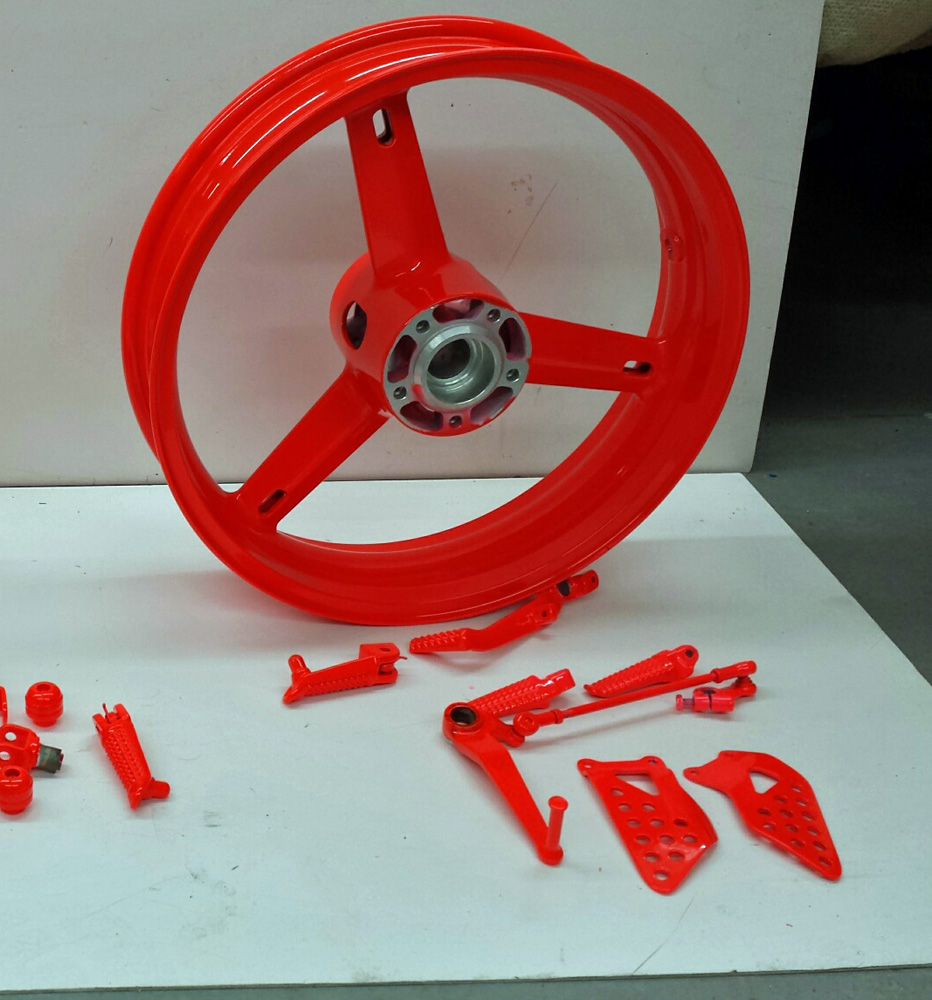 Luminous Neon Red | All Powder Paints®