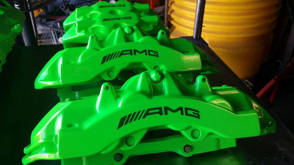 Neon Mellow Yellow Powder Coat!