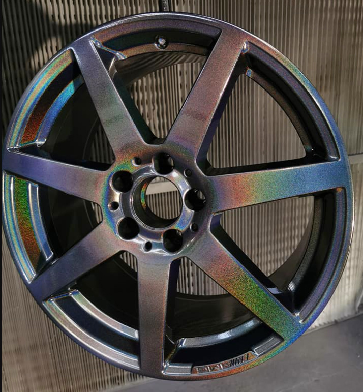 Anthracite Prism Effect Holographic | All Powder Paints®